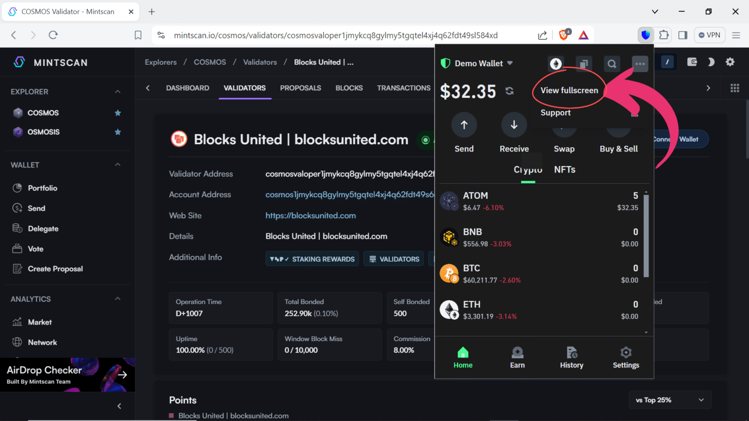 Stake Cosmos ATOM using Trust Wallet - Blocks United